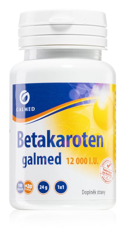 Galmed Beta-carotene 12000 I.U. 120 Capsules – My Dr. XM