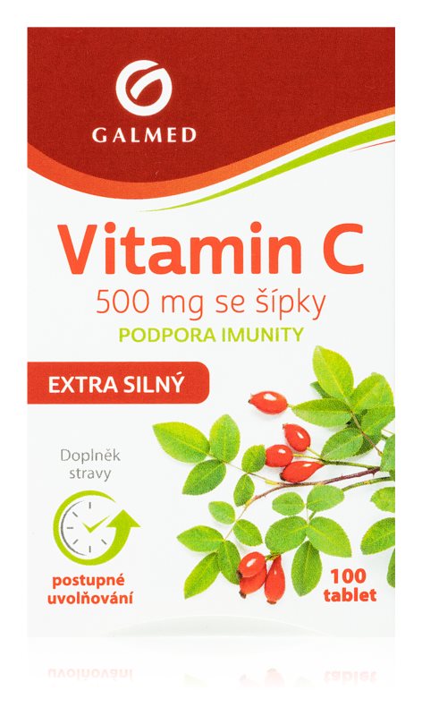 Galmed Vitamin C with rosehip 100 tablets – My Dr. XM