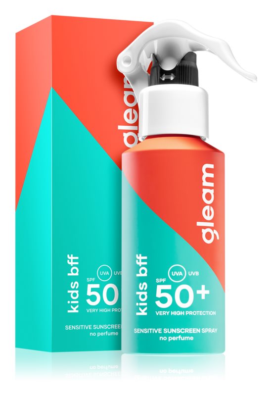 Gleam Kids bff Sensitive Sunscreen spray SPF 50+ – My Dr. XM