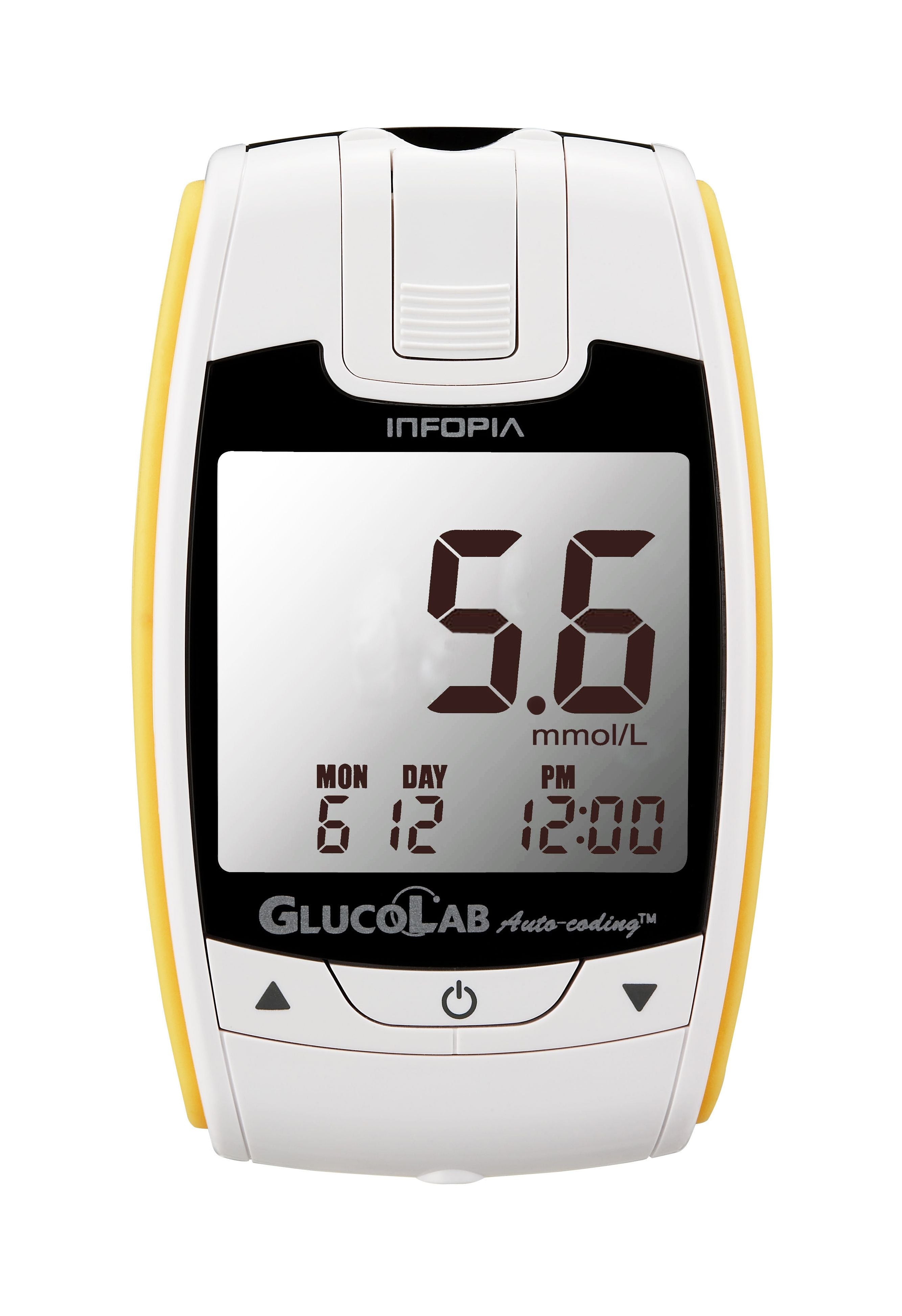 Glucolab Glucometer with 25 test strips + 25 lancets – My Dr. XM