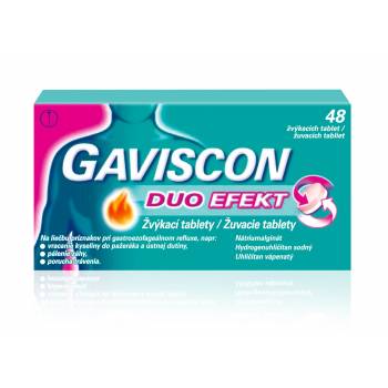 Gaviscon DUO EFFECT 48 chewable tablets – My Dr. XM