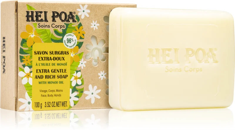 Hei Poa Tahiti Monoi Oil soap bar 100 ml – My Dr. XM
