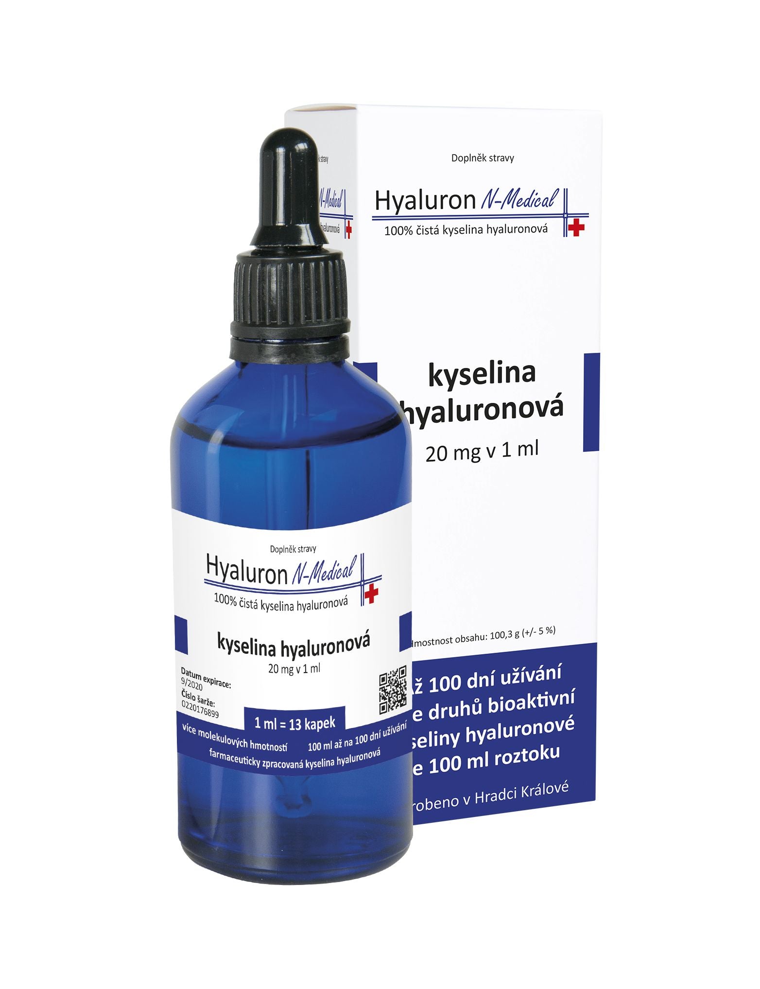 Hyaluron N-Medical 100% hyaluronic acid 100 ml – My Dr. XM