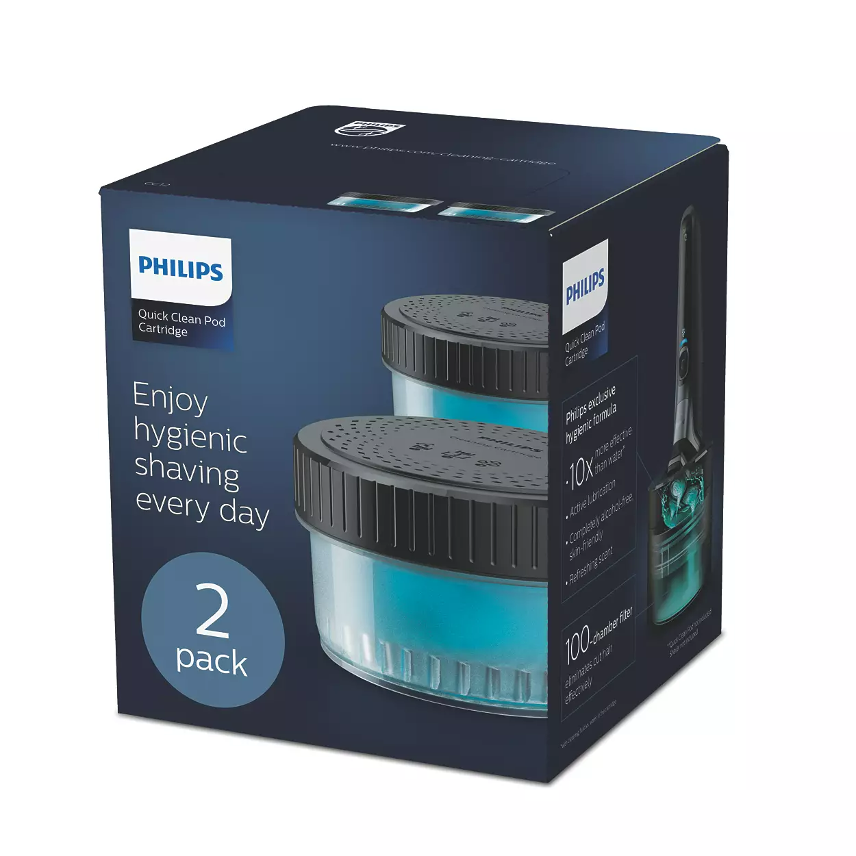 Philips Quick Clean Pod Cartridge CC12 - 2 pack – My Dr. XM
