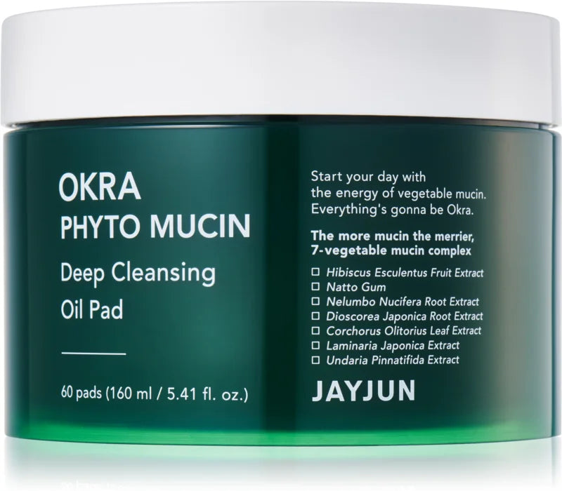 Jayjun Okra Phyto Mucin Deep Cleansing Oil Pad - 60 pads – My Dr. XM