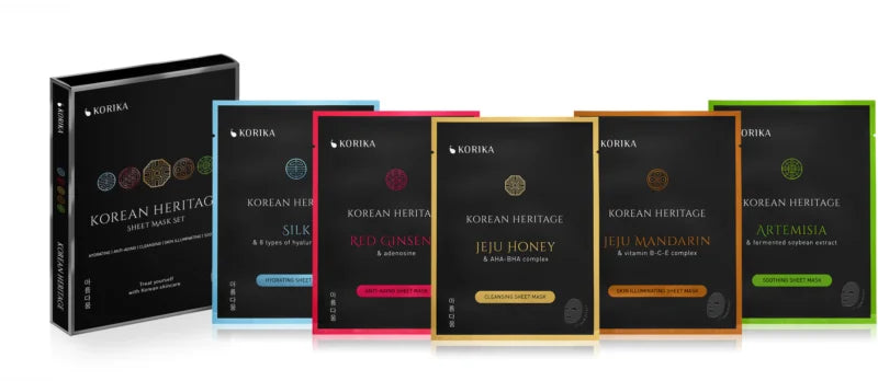 KORIKA Korean Heritage Sheet Mask Set 5 pcs – My Dr. XM