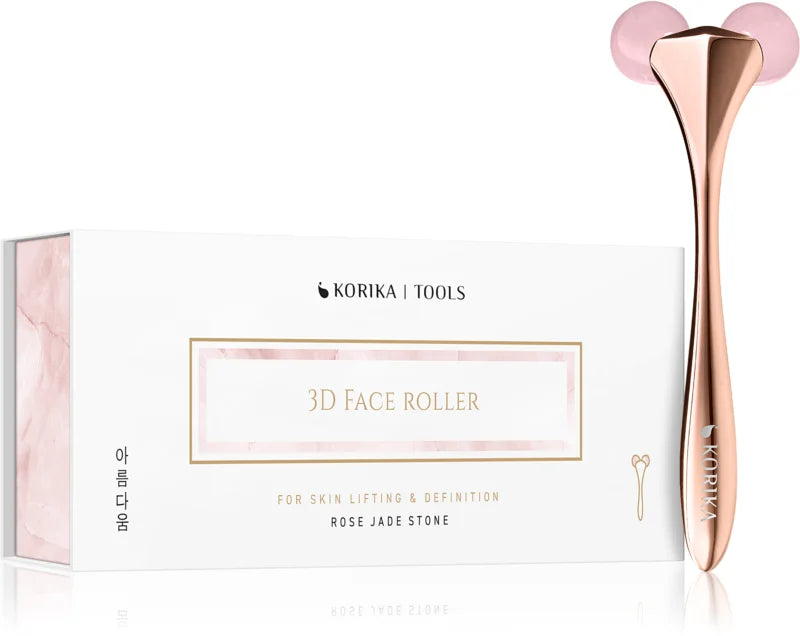 KORIKA 3D Face Roller Rose Jade Stone – My Dr. XM