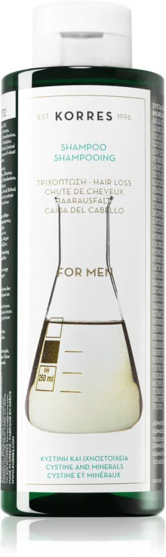 Korres Cystine & Minerals Shampoo against hair loss for men 250 ml – My ...