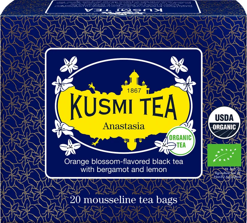 Kusmi Tea Anastasia 20 mousseline tea bags – My Dr. XM