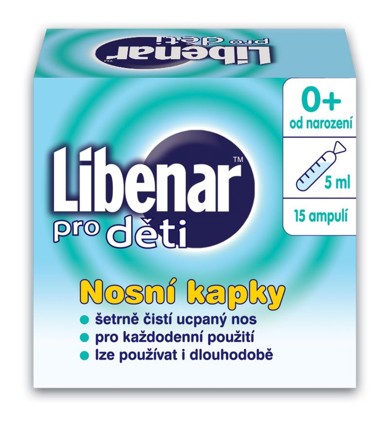 Libenar for children 15 ampoules of 5ml Nasal Drops – My Dr. XM