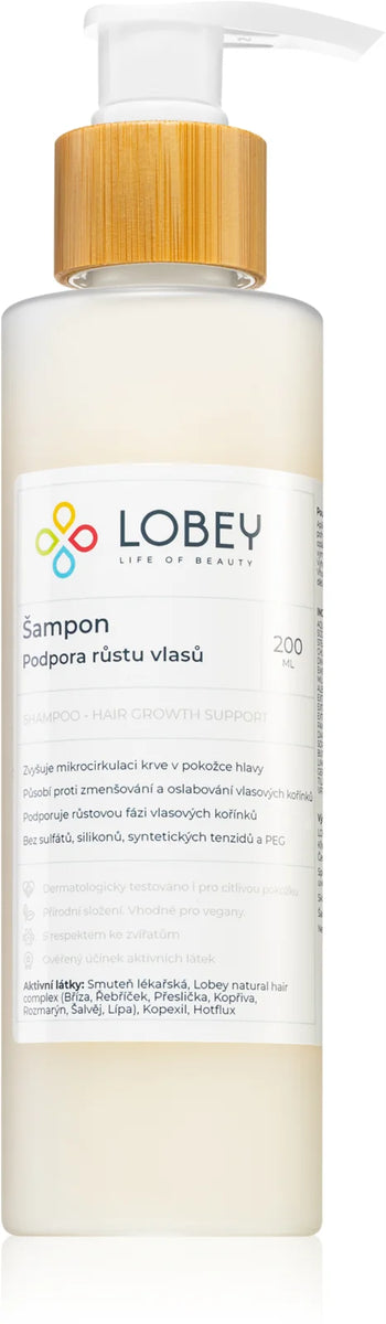 Lobey hair growth shampoo 200 ml – My Dr. XM
