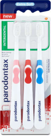 Parodontax toothbrush Interdental Extra Soft, 3 pcs – My Dr. XM
