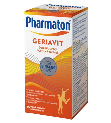 Pharmaton Geriavit 30 soft capsules – My Dr. XM