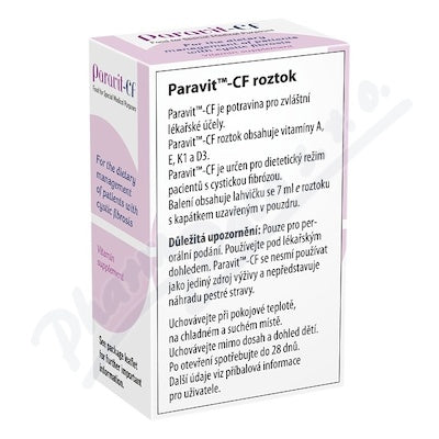 Paravit - CF solution 7 ml – My Dr. XM