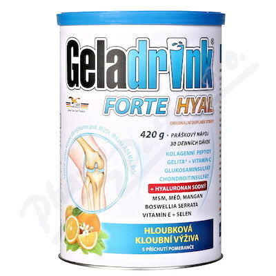 Geladrink Forte Hyal orange drink 420 g – My Dr. XM