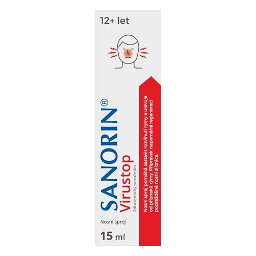 Sanorin Virustop nasal spray 15 ml – My Dr. XM