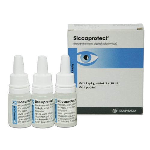 Siccaprotect eye drops 3 x 10 ml – My Dr. XM