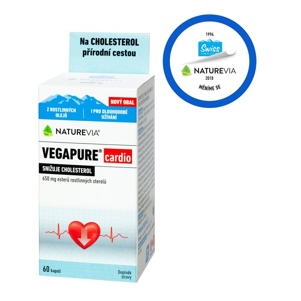Swiss NatureVia Vegapure cardio 60 capsules – My Dr. XM